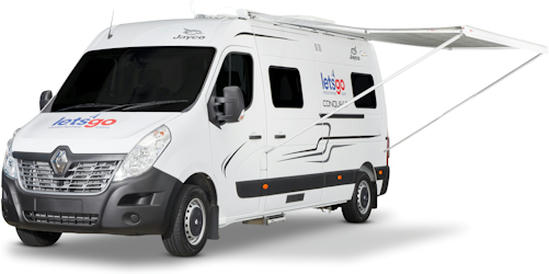 Lets Go Motorhomes Escape Campervan Hire | DriveNow